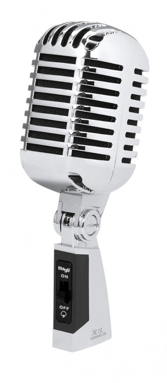 Stagg SDMP40 CR 50s style Microphone – Mill Hill Music Complex